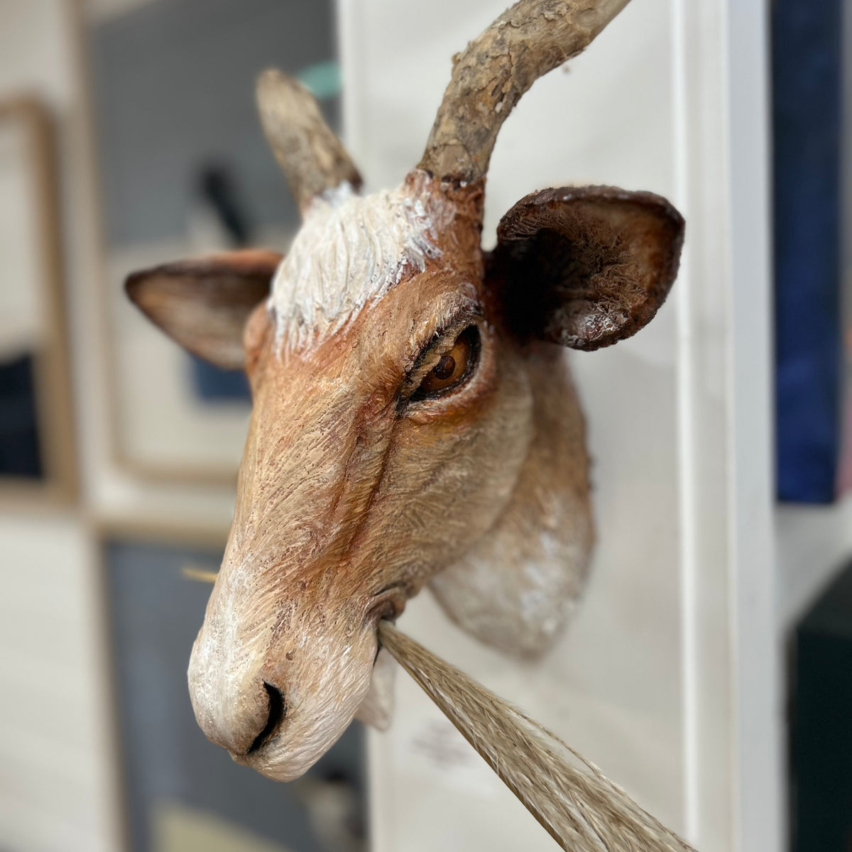 Goat - Clay Wall Sculpture – Ferris Wheel