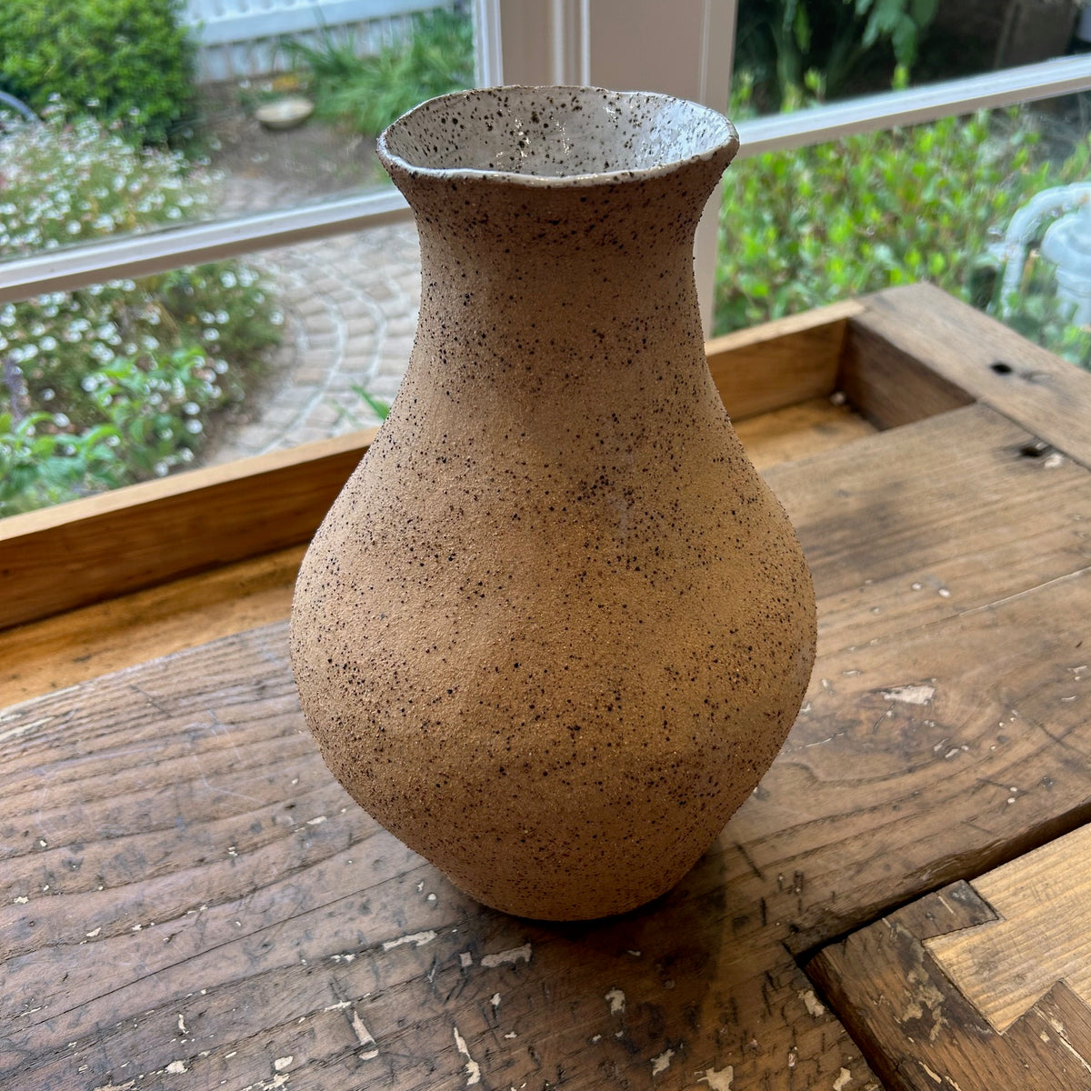 Large Clay Vessel – Ferris Wheel