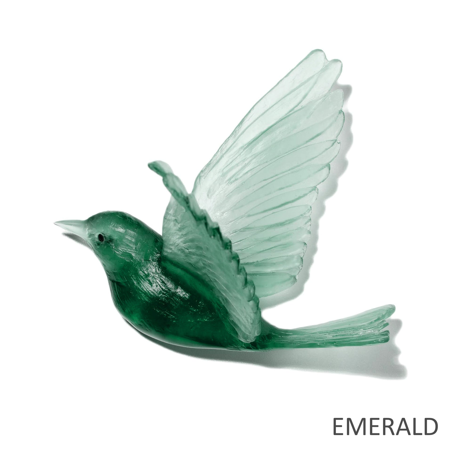Cast Glass Birds - Stitchbird by Luke Jacomb – Ferris Wheel