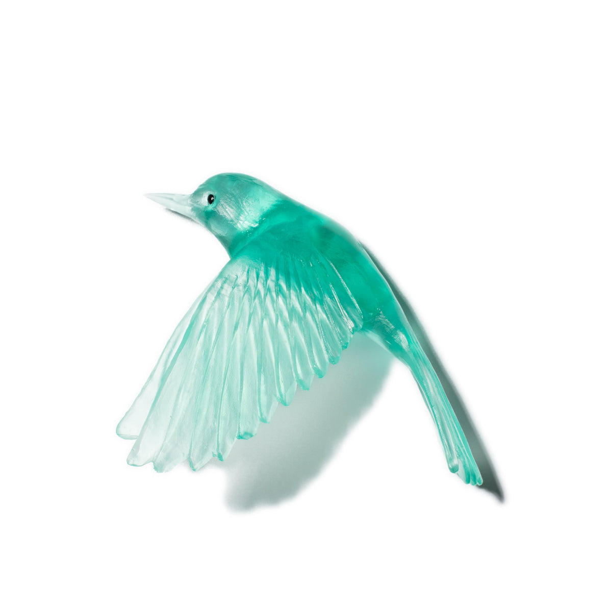 Cast Glass Birds - Whitehead by Luke Jacomb – Ferris Wheel